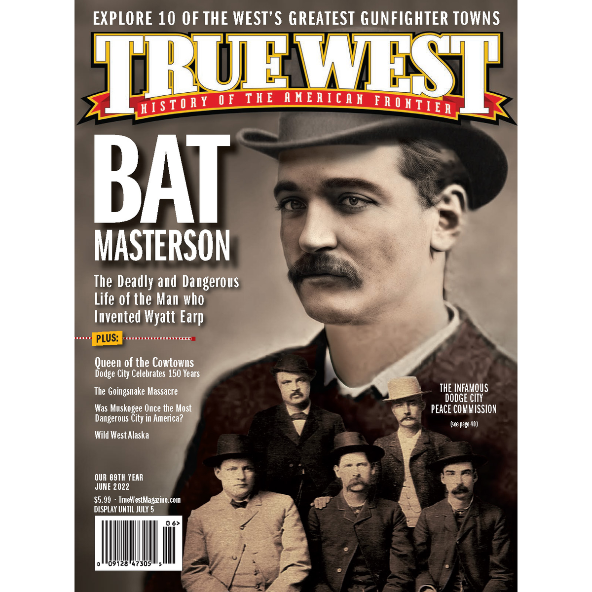 True West June 2022 - Bat Masterson – True West Mercantile
