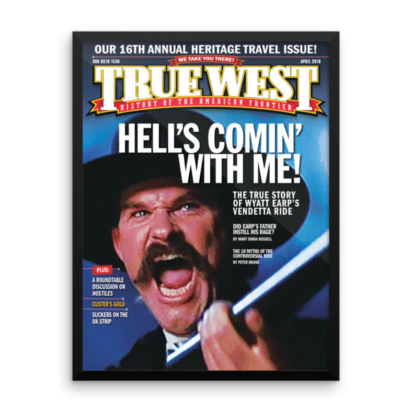 True West Poster "Hell's Coming With Me" – True West Mercantile